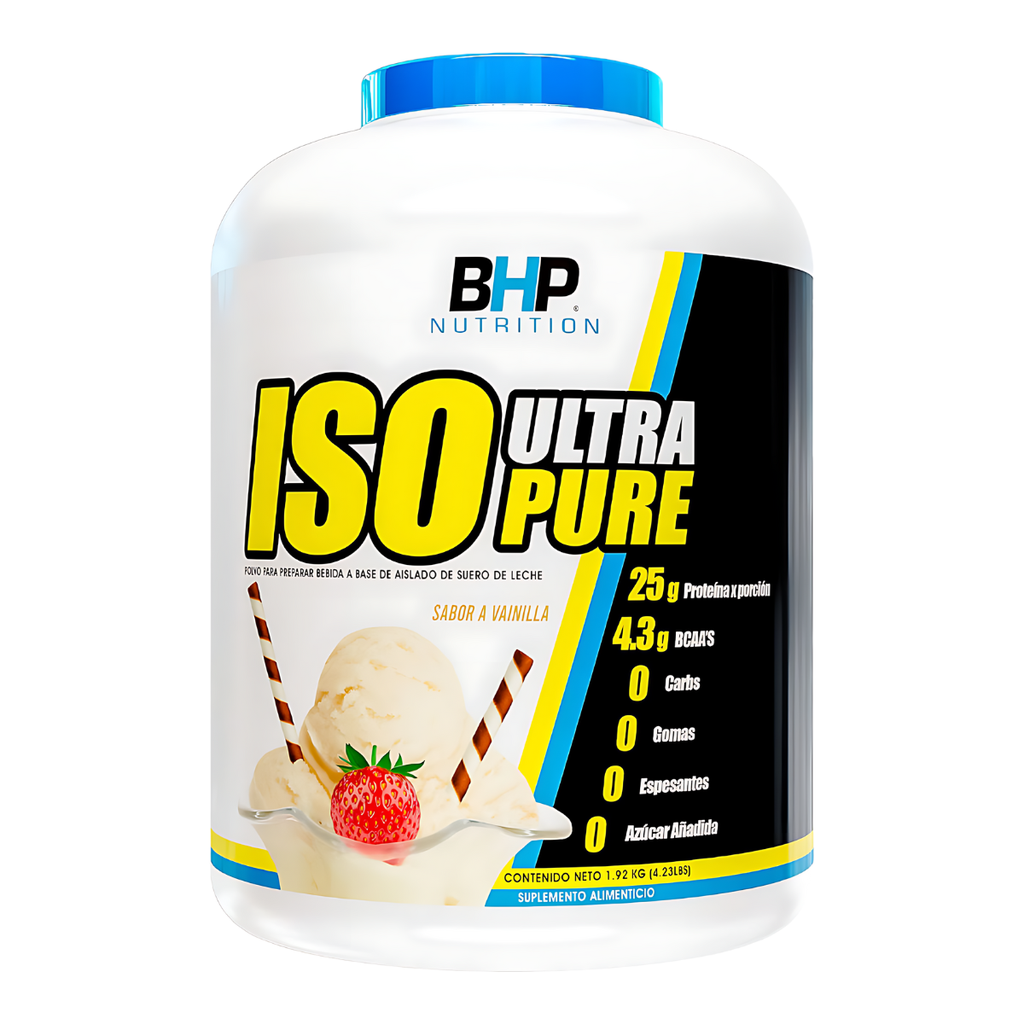 Proteína BHP Nutrition ISO Ultra Pure 4.2 lb 0 Carb | Score México